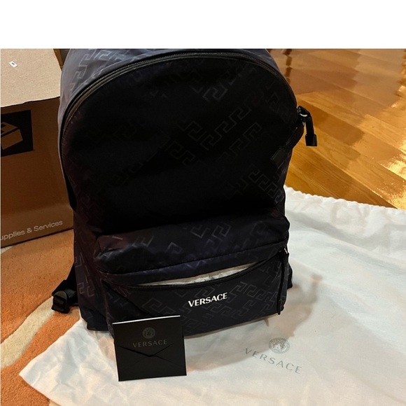 Versace | Bags | Versace Backpack | Poshmark